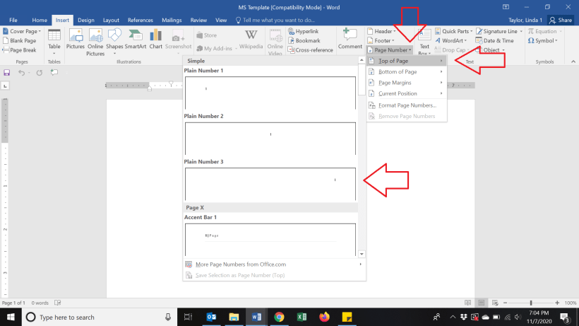 Let’s Get Tech-y: Adding Page Numbers to Your Manuscript – Linda Taylor ...